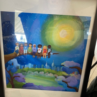 Art Print for Classroom Teachers Art for Diversity Positive Kids Wall ...