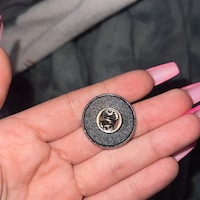 Custom Printed Metal Name Badges Gold Silver Full Colour - Etsy