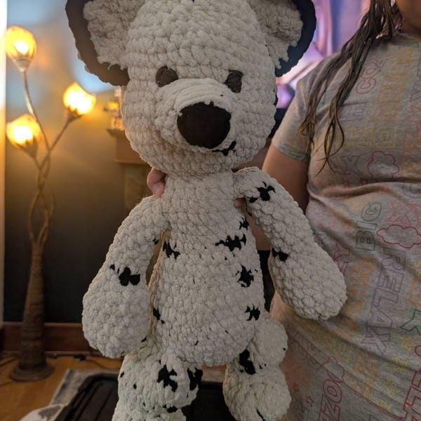 Cleo the Cheetah & Suki the Snow Leopard 2 in 1 Low Sew Crochet Pattern ...