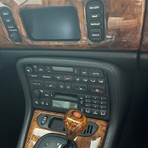 Jaguar XKE, E-type Wood, Walnut Burl Dash, Dashboard Center Instrument ...