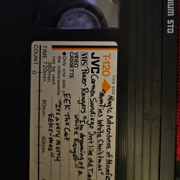 VHS Tape Nickelodeon Nick With Commercials 1996 Rugrats Doug - Etsy