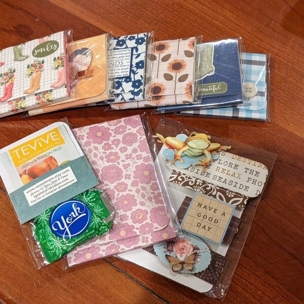 Tea Sampler Gift - Where There's Tea There's Hope/tea Favor/accordion ...