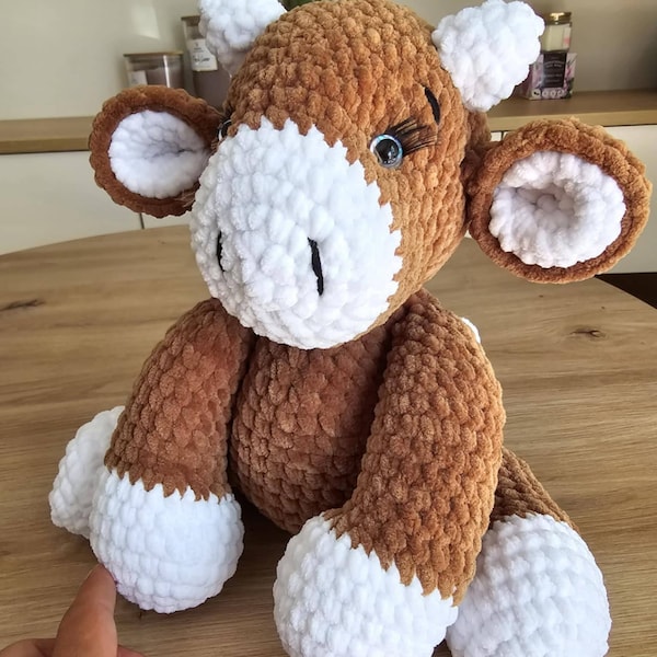 CROCHET PATTERN - Colbie the Cow - Etsy