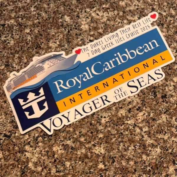 Custom RCL Cruise Door Magnet| Personalized Cabin Decor| Fun Cruise ...