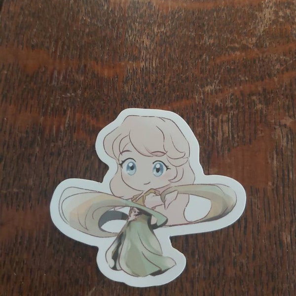 Chibi Sticker Pack - Vinyl Decals for Fans, Illustrated and Handmade ...