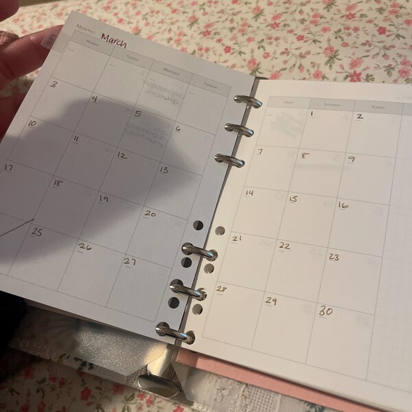 Basic Notebook Inserts No Bleed Bullet Journal Dotted Lined Blank ...