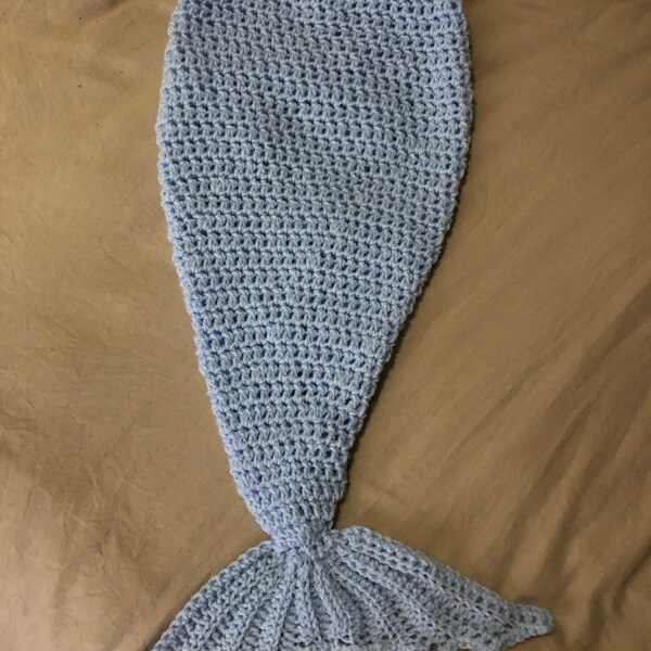 PDF78 Pearly Mermaid Cocoon Crochet Pattern - Mermaid Tail Crochet ...