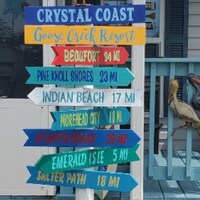 Set of 9 Arrow Location Signs Directional MASH Signpost Hand Painted ...