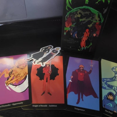 Homestuck Tarot Deck 78 Cards Full Set Unofficial Fanmade Illustrations ...