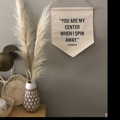 Handmade Medium CUSTOM Wall Banner Medium Custom Hanging Wall Banner ...