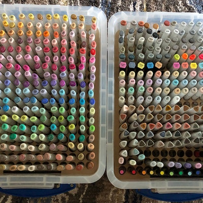 Generic Marker Storage System Holds 248 Markers - Etsy