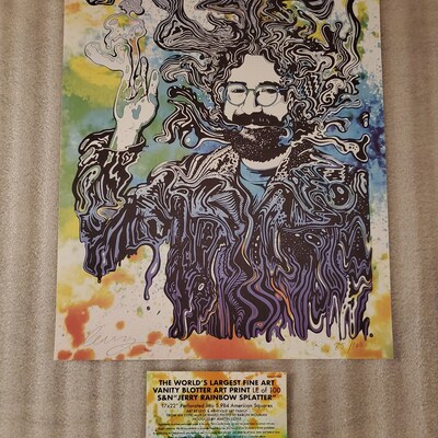Original Ink Drawing Big Something 2024 Headspace Tour Signed Drawing ...