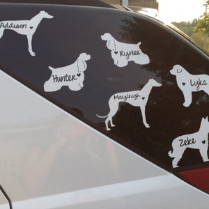 Great Pyrenees Silhouette Vinyl Sticker Personalized Car Decal - Etsy