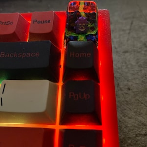 Pink Keycaps ESC Keycap Cute Keycaps Set Custom Keycap - Etsy