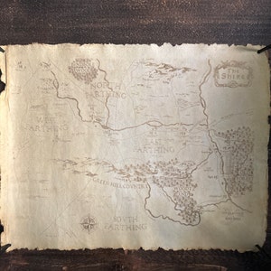 Full Metal Alchemist Map - Etsy