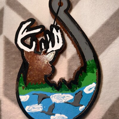 Outdoorsman Freshie, Hunting Fresheners , Fishing Freshie, Car Freshie ...