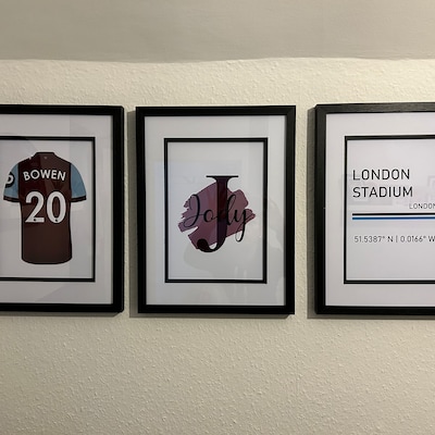 Personalised Fantasy Football FPL Print Wall Art Poster Custom Home ...