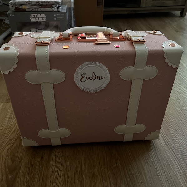 Personalized Baby Keepsake Box, Memory Case, Suitcase Memory Box ...