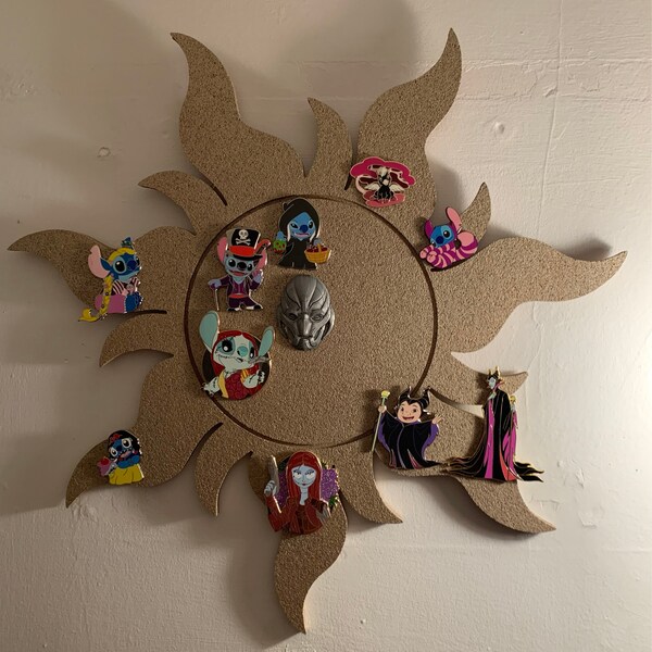 Tangled Sun Pin Board, Disney Tangled, Tangled Rapunzel Sun Pin Board ...