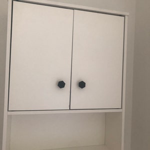 Black Brass Modern Round Circle Cabinet Drawer Handles Pulls - Etsy