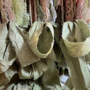 1 Oz Sari Silk Threads W/ribbon Pieces Free Shipping Journal - Etsy