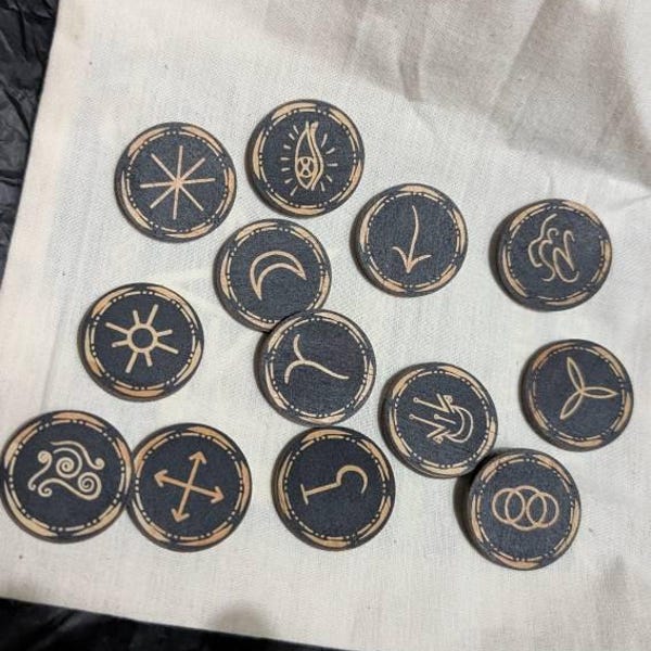 Baphomet Spirit Board & Planchette Set // Satanic Talking Board ...