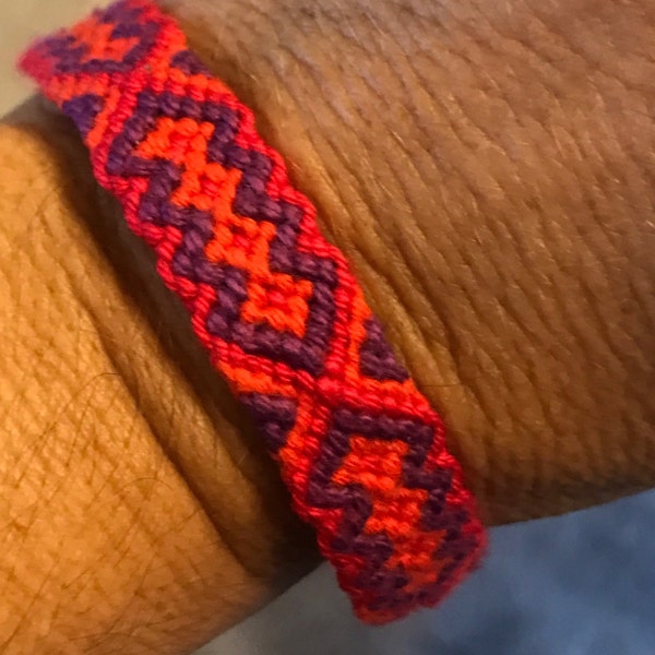 Native American Braided Bracelet Friendship Bracelet Knotted Wrist Band ...