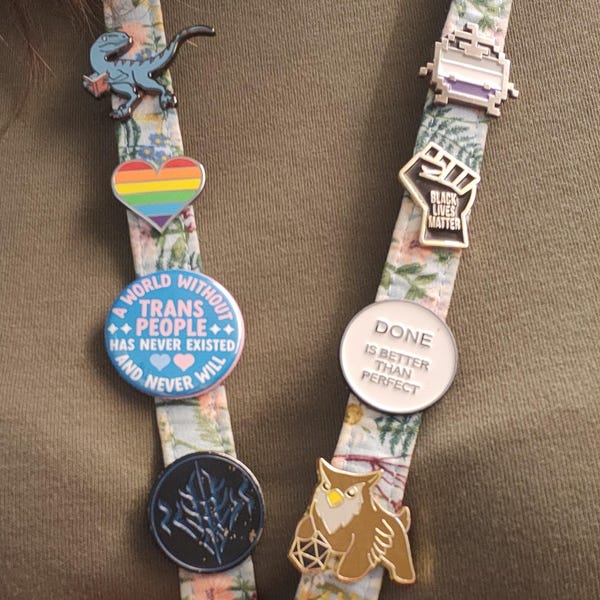 Hello I'm Doing My Best - Badge Reel, Pin or Magnet! - Etsy