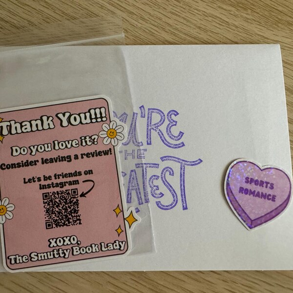 Glitter/matte Candy Heart Romance Tropes and Tags Sticker - Etsy