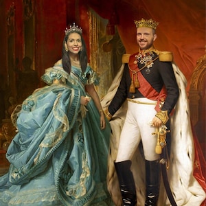 Royal Portraits, Renaissance Portrait, Custom Man Woman Portrait ...