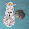Loth Wolf Loth Cat Morai Vinyl Sticker Waterproof/decal/glossy - Etsy