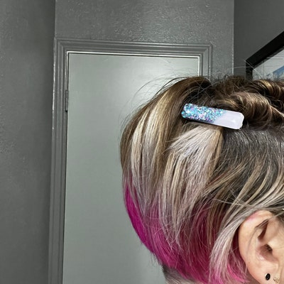 Pink Glitter Hair Clips for Girls Glitter Hair Clip Gifts for Girls ...