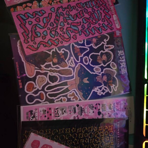 5pcs Deco Sticker Sheet | Polco Sticker | Sticker Sheet Pack | Korea ...