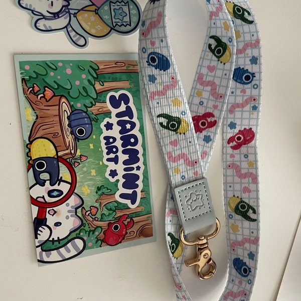 Bug Buddies Lanyard Cute Isopod Insect Nature Wristlet Isopod Hercules ...
