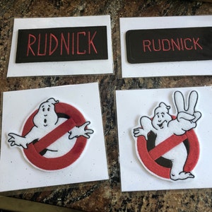Ghostbusters 2 GB2 Name Patch Custom Iron on Patch or Hook & - Etsy
