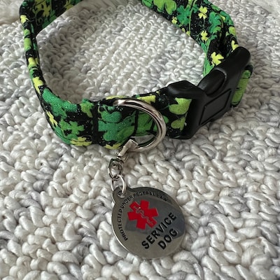 Blue & Black Collar With Matching Friendship Wrist Bracelet and Charm ...