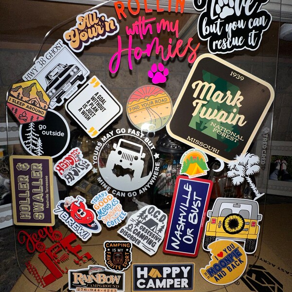Sticker: Heartbreak Ridge Trail - Etsy