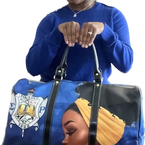 Sigma Gamma Rho Sorority Duffel Bag, Sgrho, HBCU Crossing Season ...