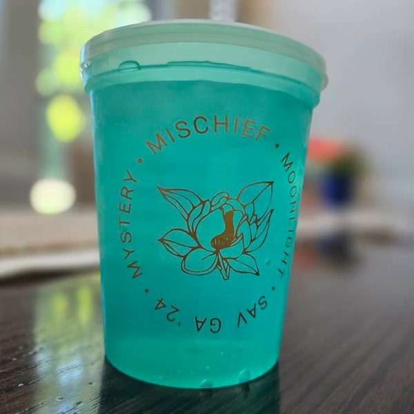 Monogrammed Color Changing Cups, Custom Wedding Favor Cups, Let the ...