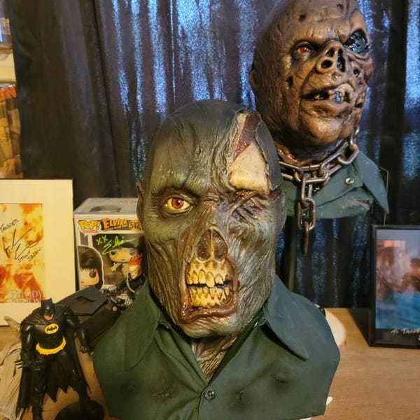 Rotted Vampire Latex Halloween Display Head *not Wearable* Jason ...