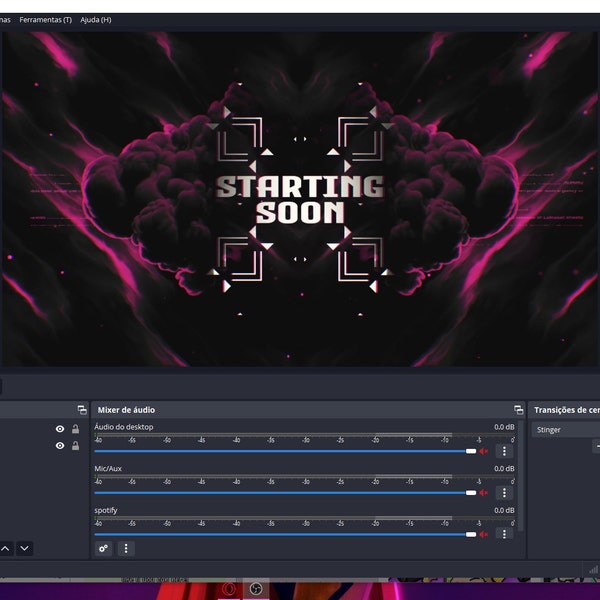 Twitch Overlay Package | Orange Animated Stream Overlay Pack | Cool ...