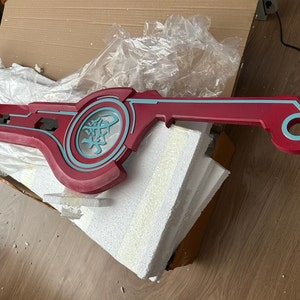 Final Fantasy XIV FF14 Thancred Waters Gunblade Cosplay Props Replica ...