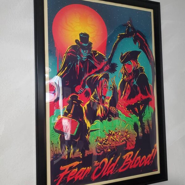 GEHRMAN the FIRST HUNTER Video Game Art Poster, Gaming Poster, Prints ...