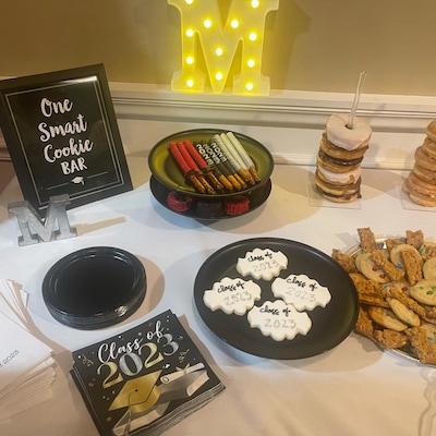 Graduation Party Pasta Bar Chalkboard Sign - Etsy
