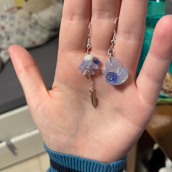 Honkai Star Rail Feixiao Earrings HSR Foxian Character Accessory Honkai ...