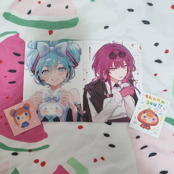 CUTE MIKU Print - A6/a5/a4 - Etsy