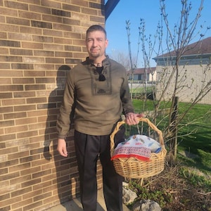 Zelensky's Embroidered Linen Shirt, Military Shirt, Shirt With Tanks ...