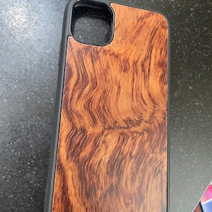 Cherry Sitka real Wood iPhone Case iPhone 15 Pro, 14, 13 Samsung Galaxy ...