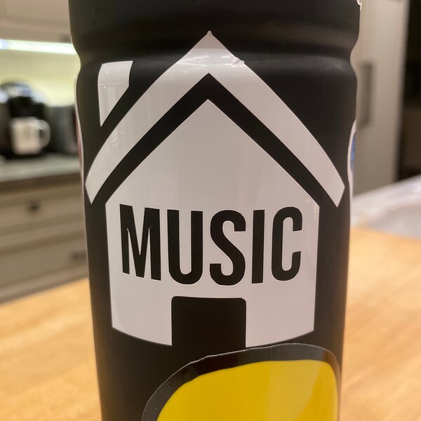 House Music Decal / EDM Decal / House Music Sticker / EDM Decal / Car ...
