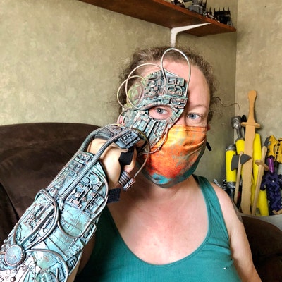Star Trek Borg Arm, Cosplay Cyborg Costume Piece. - Etsy